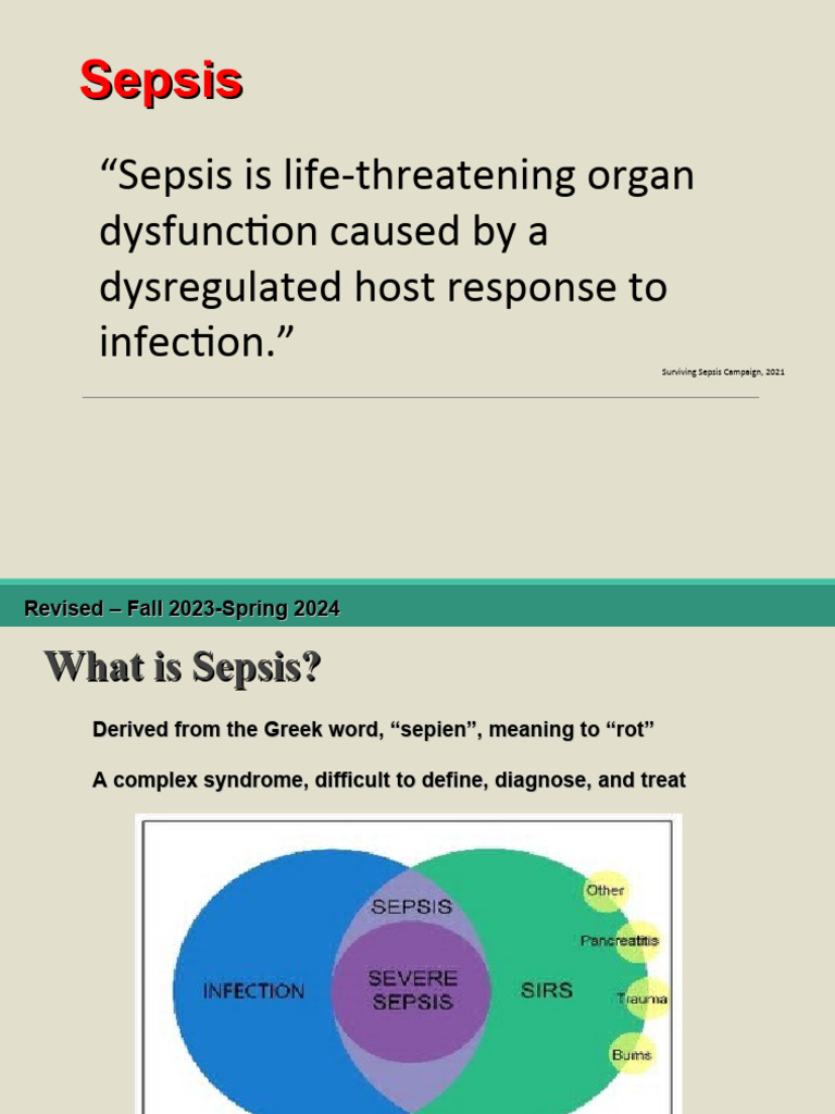 Sepsis 23-24 | Download Free PDF | Sepsis | Shock (Circulatory)