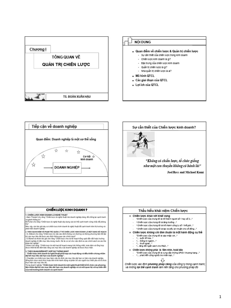 Chuong 1. Tong Quan Ve QTCL | PDF