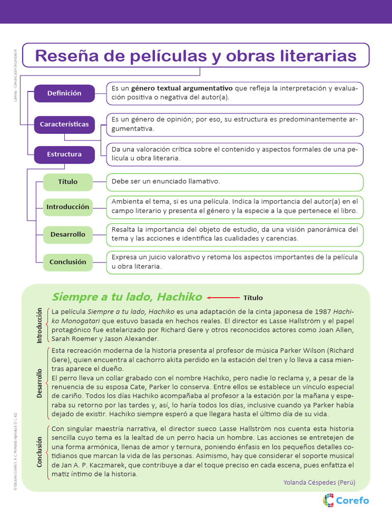 Lámina - Reseña de Películas y Obras Literarias | PDF