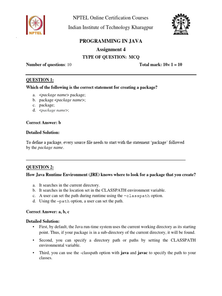 Week 04 Assignment | PDF | Java (Software Platform) | Class (Computer Programming)