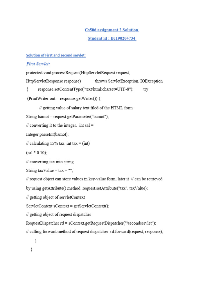 Cs 506 Ass 2 Sol | PDF