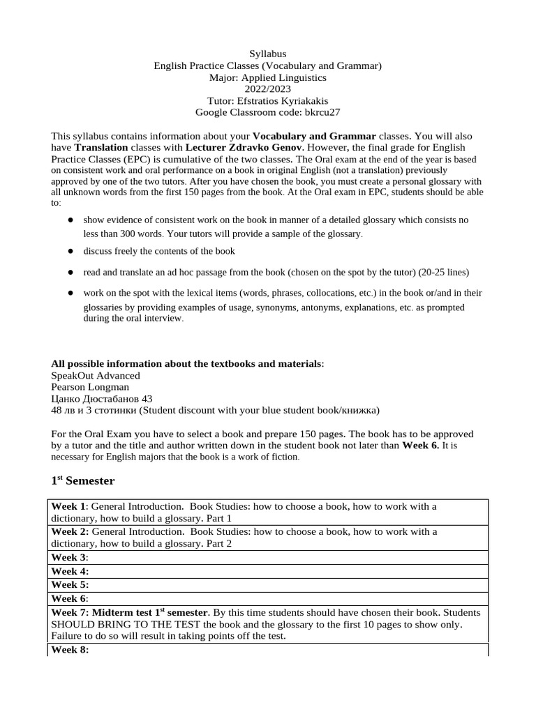 Syllabus Applied Linguistics | PDF | Linguistics | Human Communication