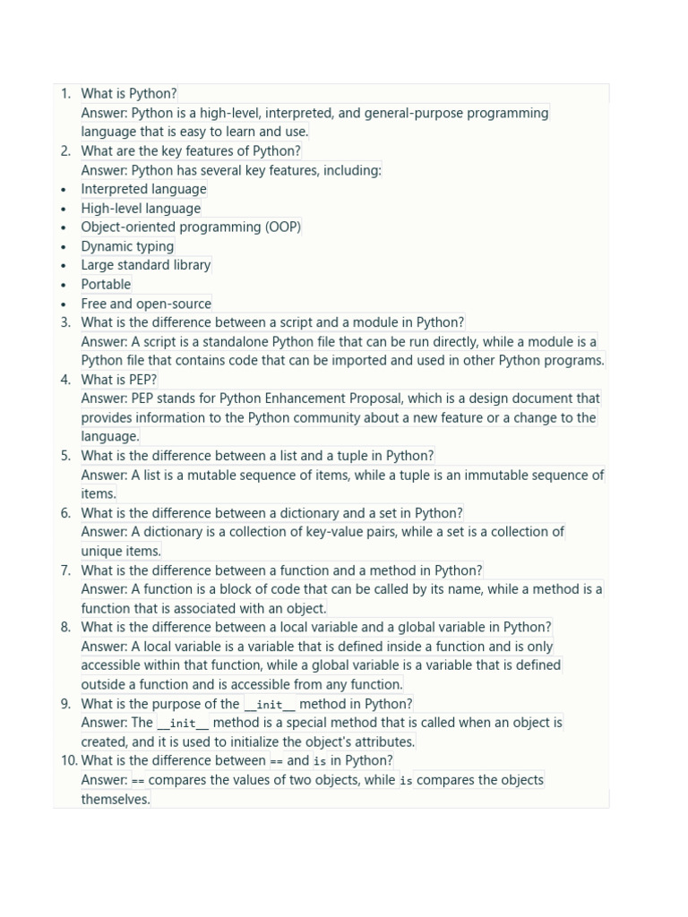 Python | PDF | Method (Computer Programming) | Class (Computer Programming)