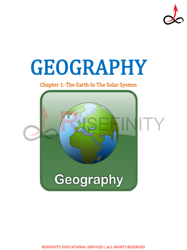 The Earth in The Solar System | PDF | Planets | Solar System