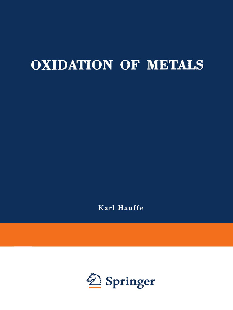 Oxidation of Metals | PDF | Chemical Reactions | Metals