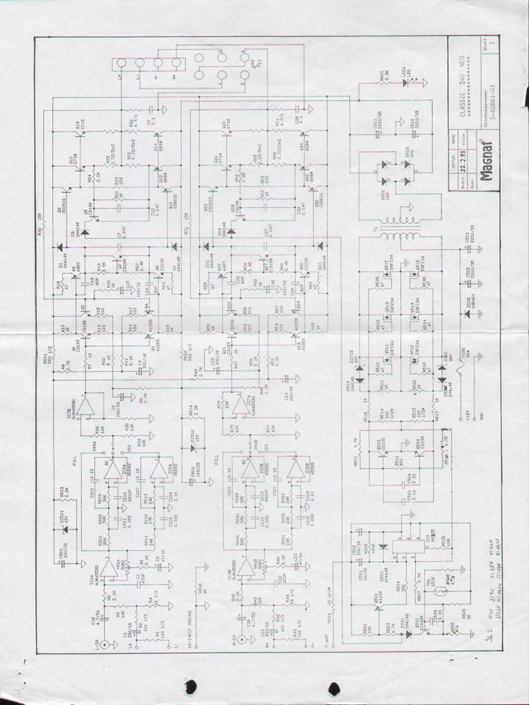 Magnat Classic 240 SCH | PDF