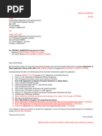 SAMPLE I 485 Cover Letter | PDF
