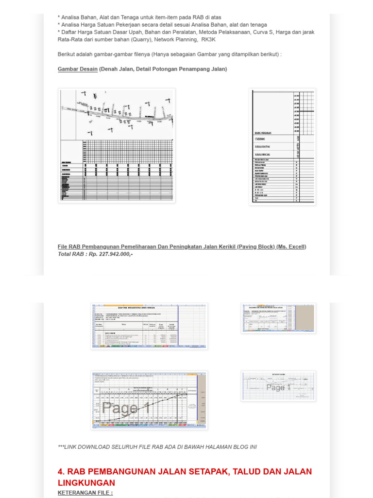 Kumpulan File Contoh RAB KUMPULAN CONTOH-8-13 | PDF | Komputer