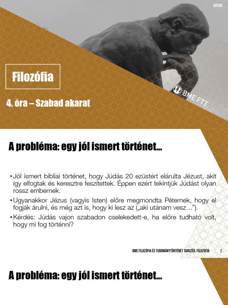 Óra - Szabad Akarat | PDF