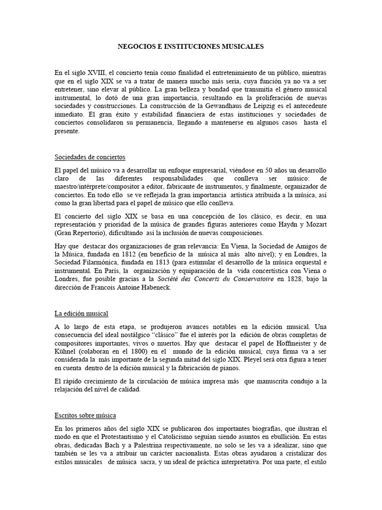 Capítulo XXX _ Resumen de La Música Clásica- Philip G. Downs | PDF ...