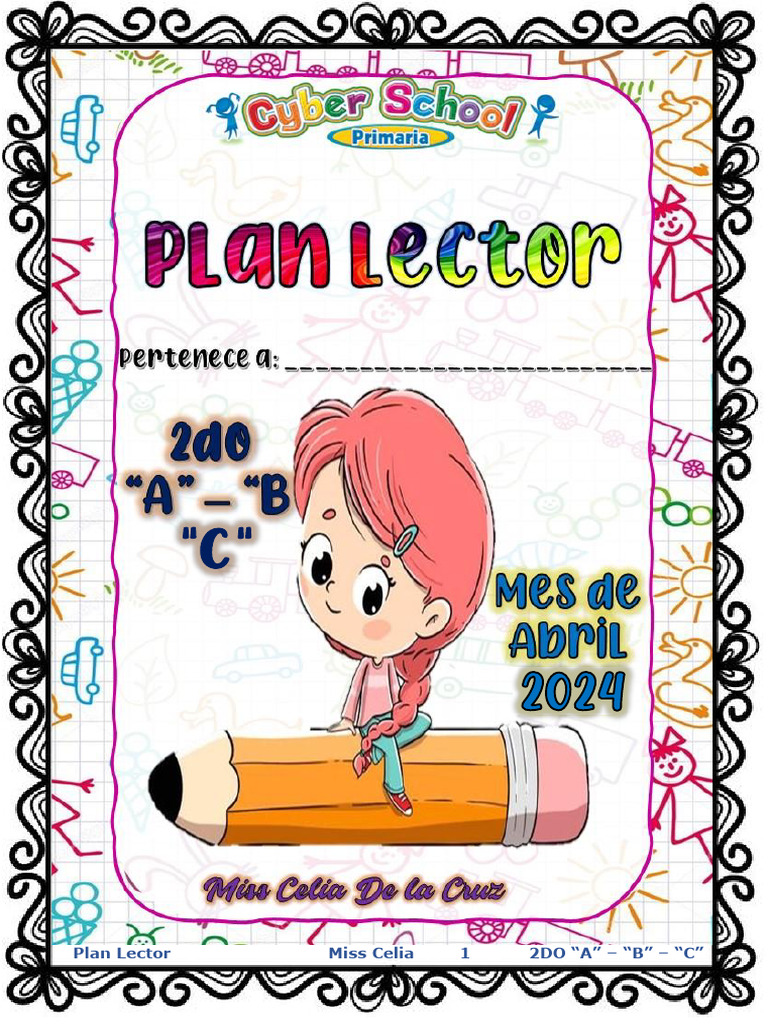 Plan Lector ABRIL 2DO-1 | PDF