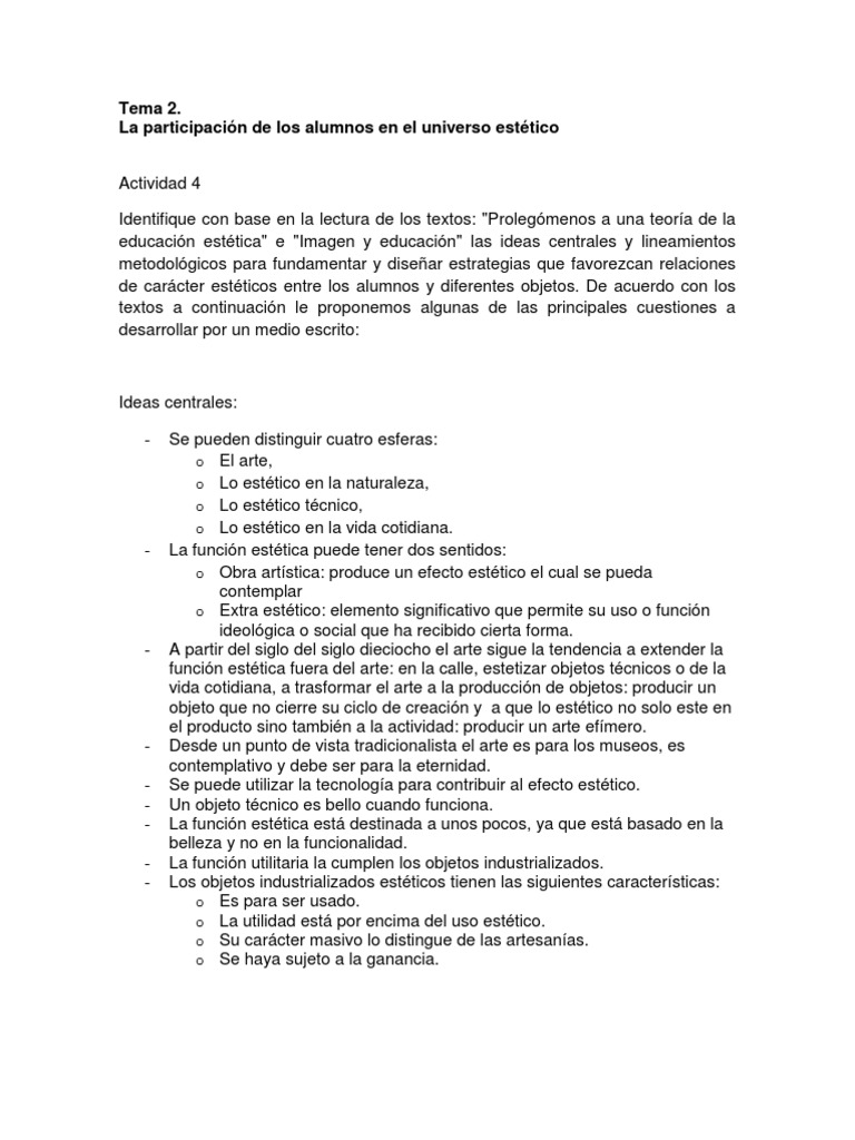 Actividad 4 | PDF | Estética | Imagen