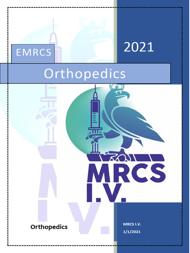 Orthopedics | PDF | Knee | Ankle