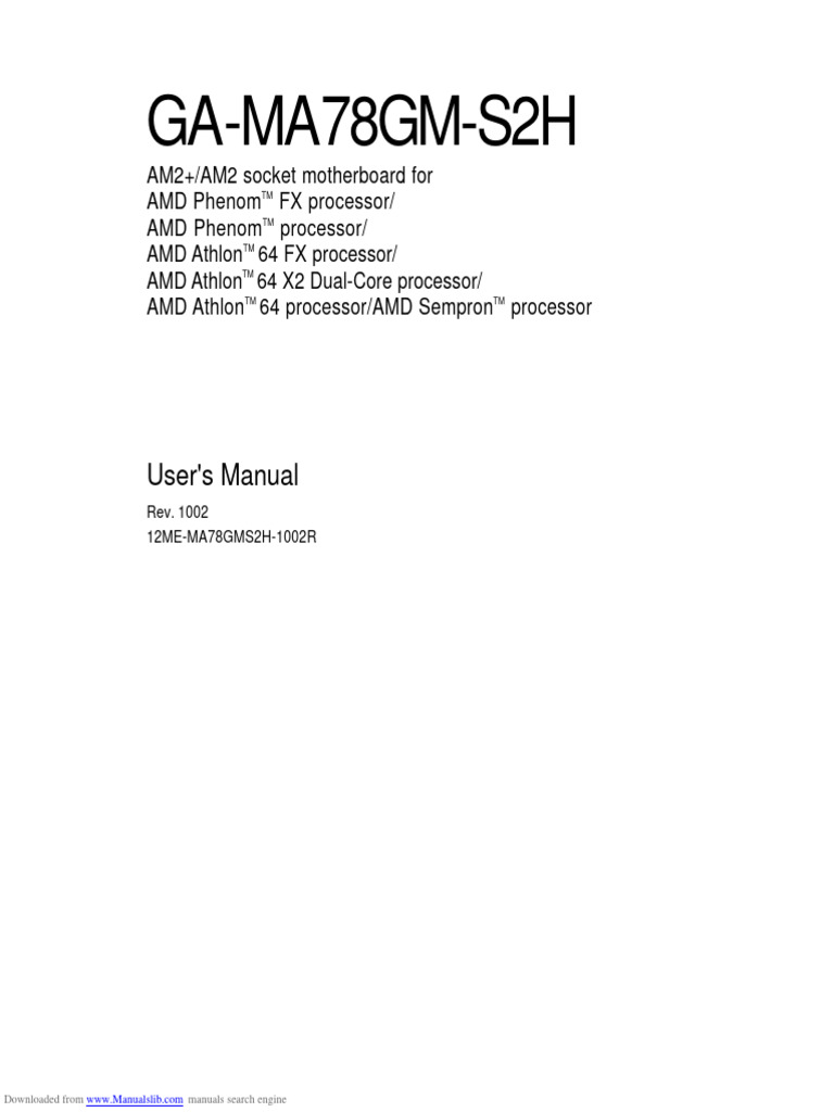 Gama 78 Gms 2 H | PDF | Bios | Electronics