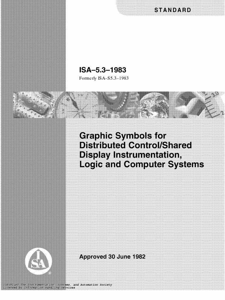 ISA 5.3 Graphic Sysmbol | PDF | Instrumentation | Logic Gate
