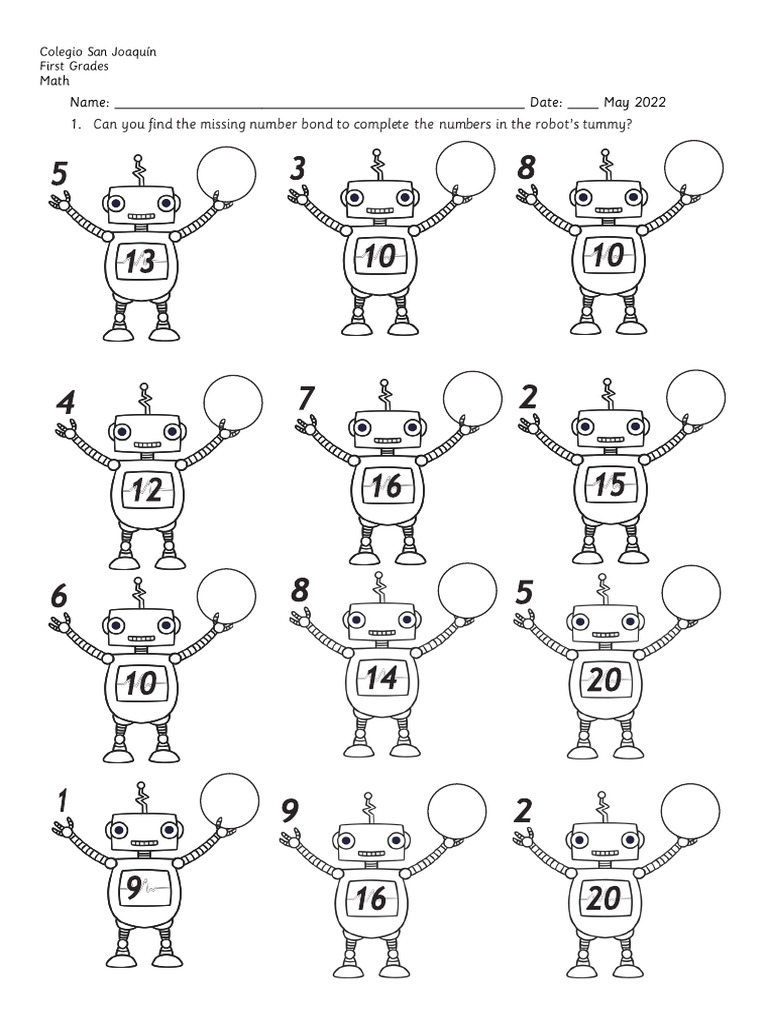 Number Bondings 18-05 Tutor | PDF