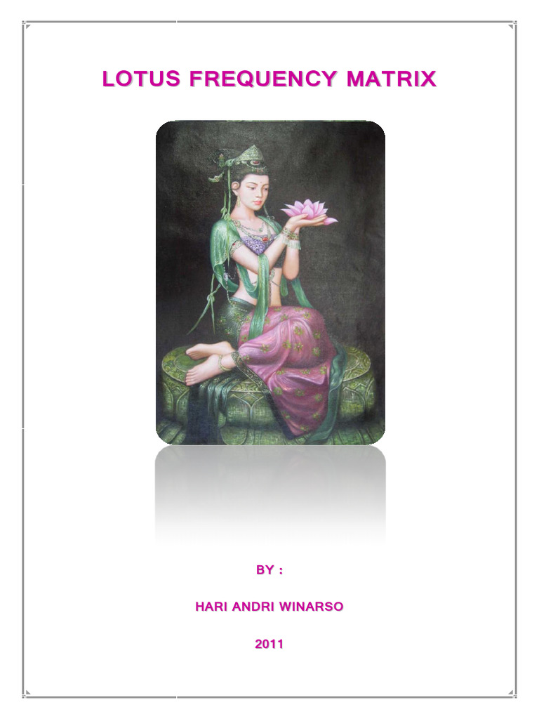 Lotus Frequency Matrix | PDF | Meditation | Mantra