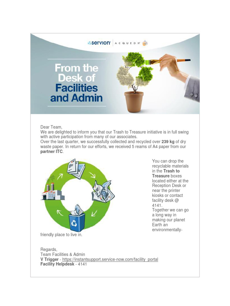 Go Green Pdf