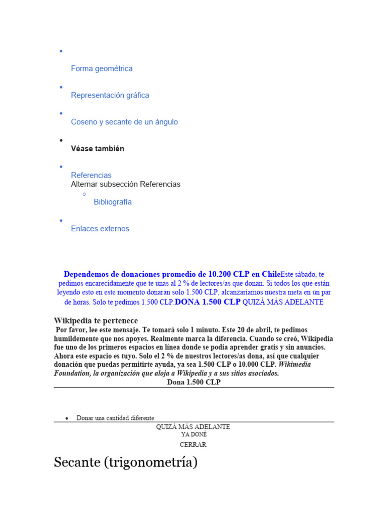 Forma Geométrica | PDF | Trigonometría | Funciones trigonométricas