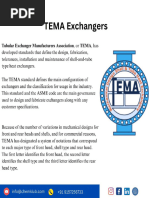 TEMA Heat Exchanger Types Guide | PDF | Heat Exchanger | Vacuum Tube