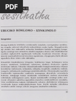 00 IsiXhosa Virtual Lessons - Grade 11 Poetry Umona | PDF