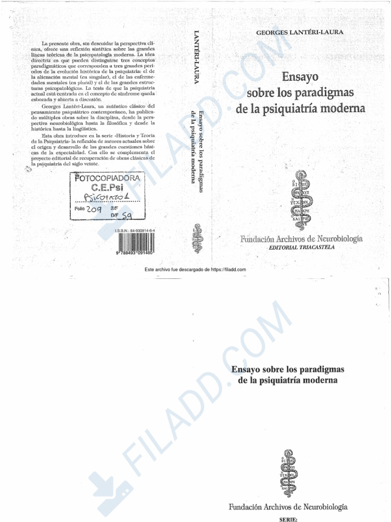 LANTERI-LAURA-1998-Ensayos-Sobre-Los-Paradigmas-de-La-Psiquiatria ...