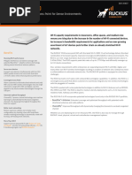 RUCKUS R350 Data Sheet | PDF | Wi Fi | Ieee 802.11