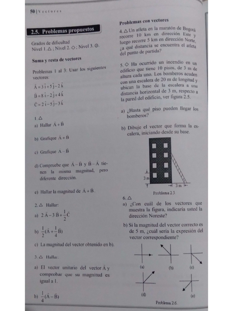 Taller Vectores | PDF