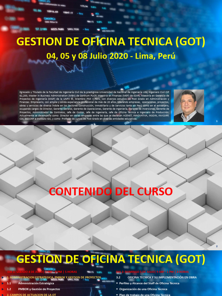 Clases Curso Gestion Oficina Tecnica Ab - Dia 3 - 08.07.20 | PDF ...