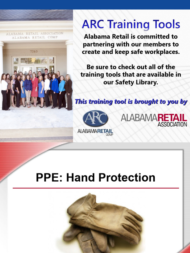 PPE Hand Protection | PDF | Glove | Personal Protective Equipment
