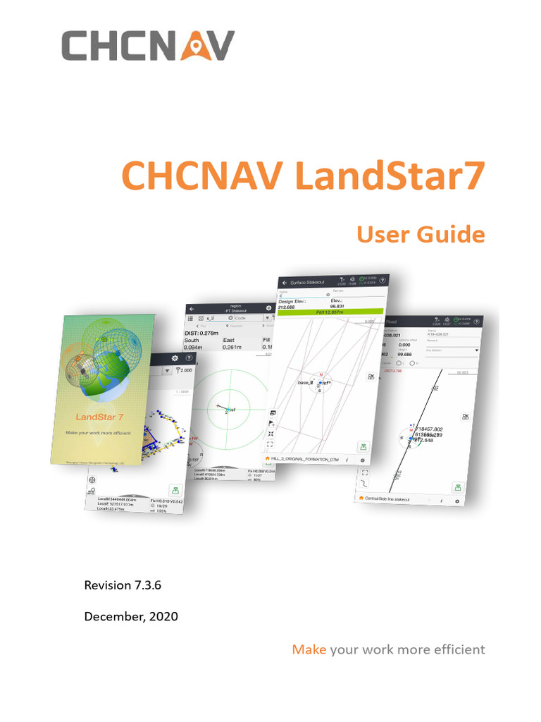 LandStar 7.3.6_User Guide_EN_20210208 | PDF | Icon (Computing) | Surveying