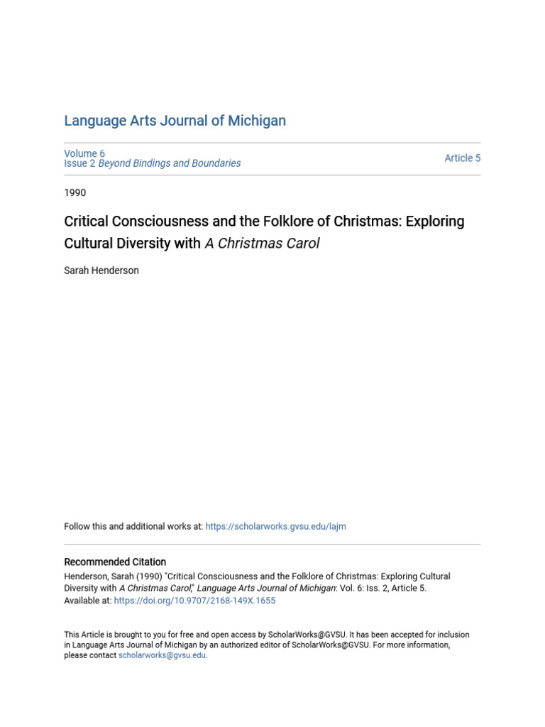 Exploring Christmas Folklore in Literature | PDF | Christmas | Folklore