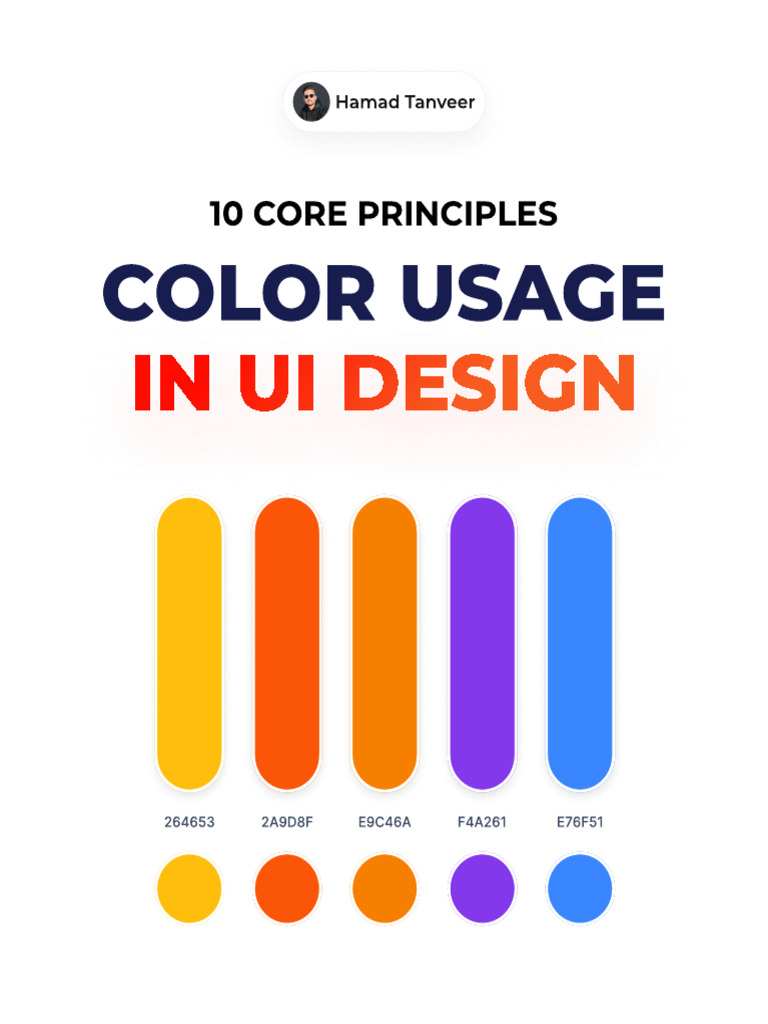 Color Usage in UI Design | PDF | Color
