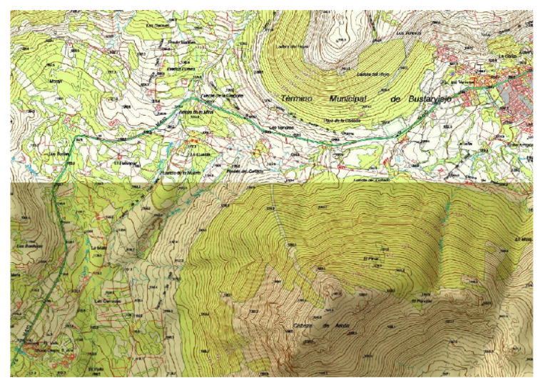 Tarea Geologia Estructural Mapa Topografico | PDF