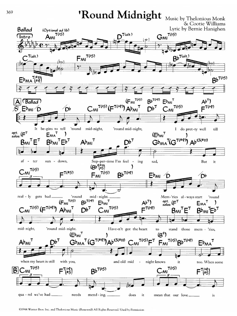 Round Midnight | PDF
