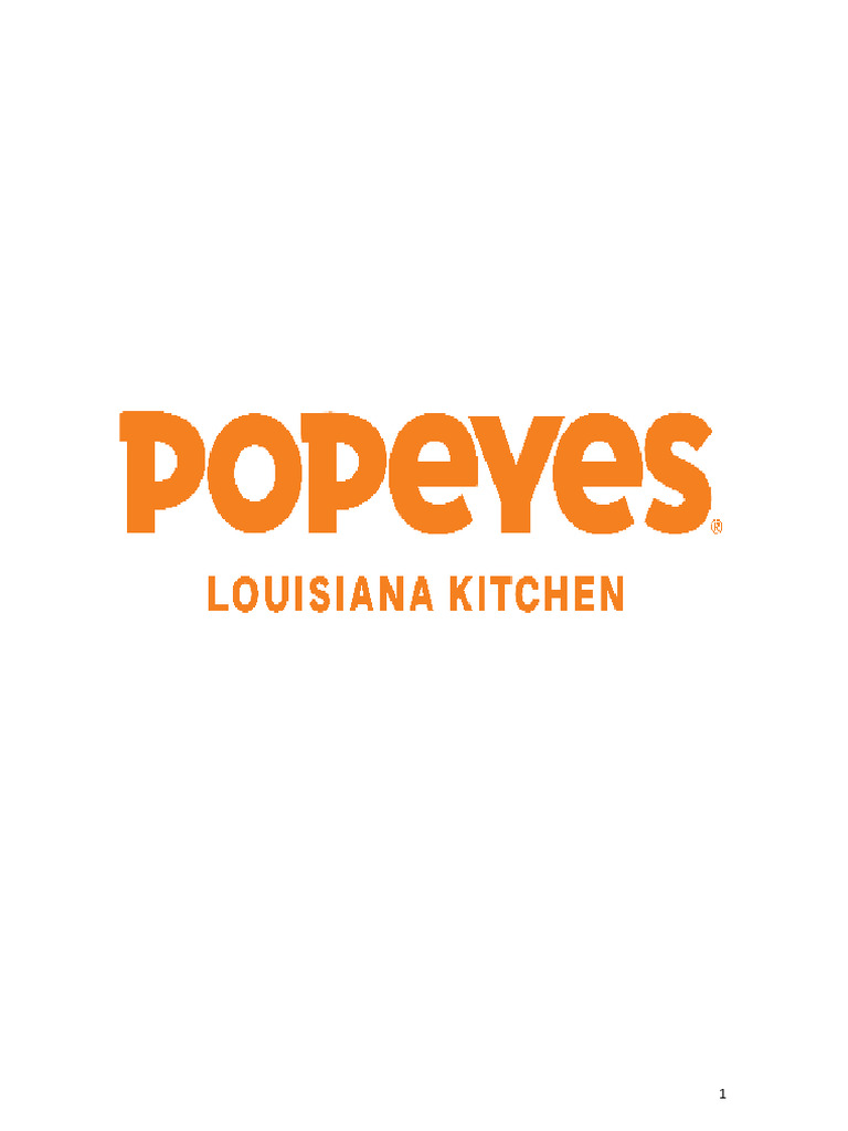 Tiendas Popeyes | PDF