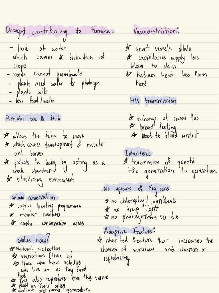 Imp bio notes | PDF | Plants | Biology