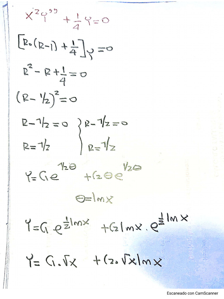 Edo Cauchy Euler | PDF Edo Cauchy Euler | PDF