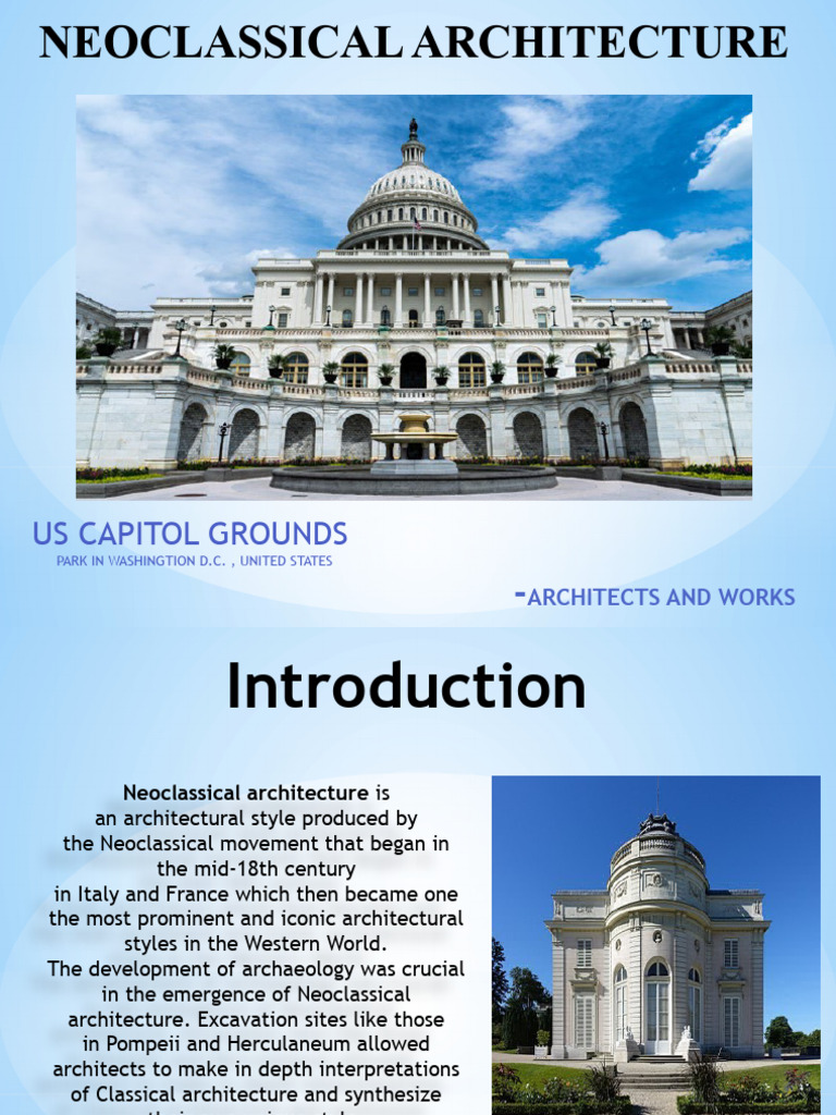 Neoclassical Architecture | PDF | Style