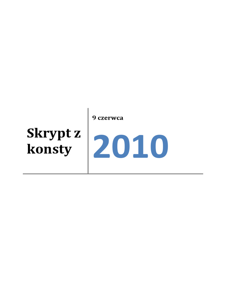Konsta Skrypt | PDF