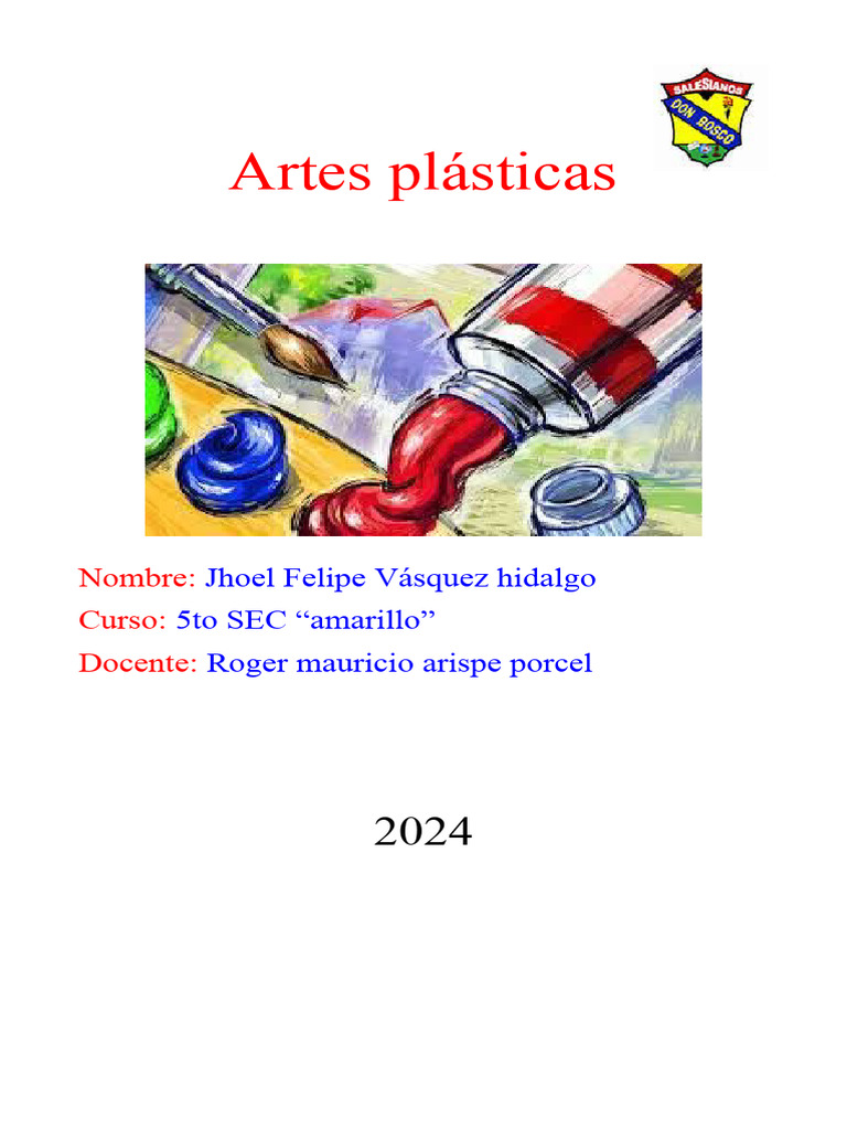Artes plásticas | PDF