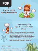 Triptico Semana Santa | PDF | Easter | New Testament People