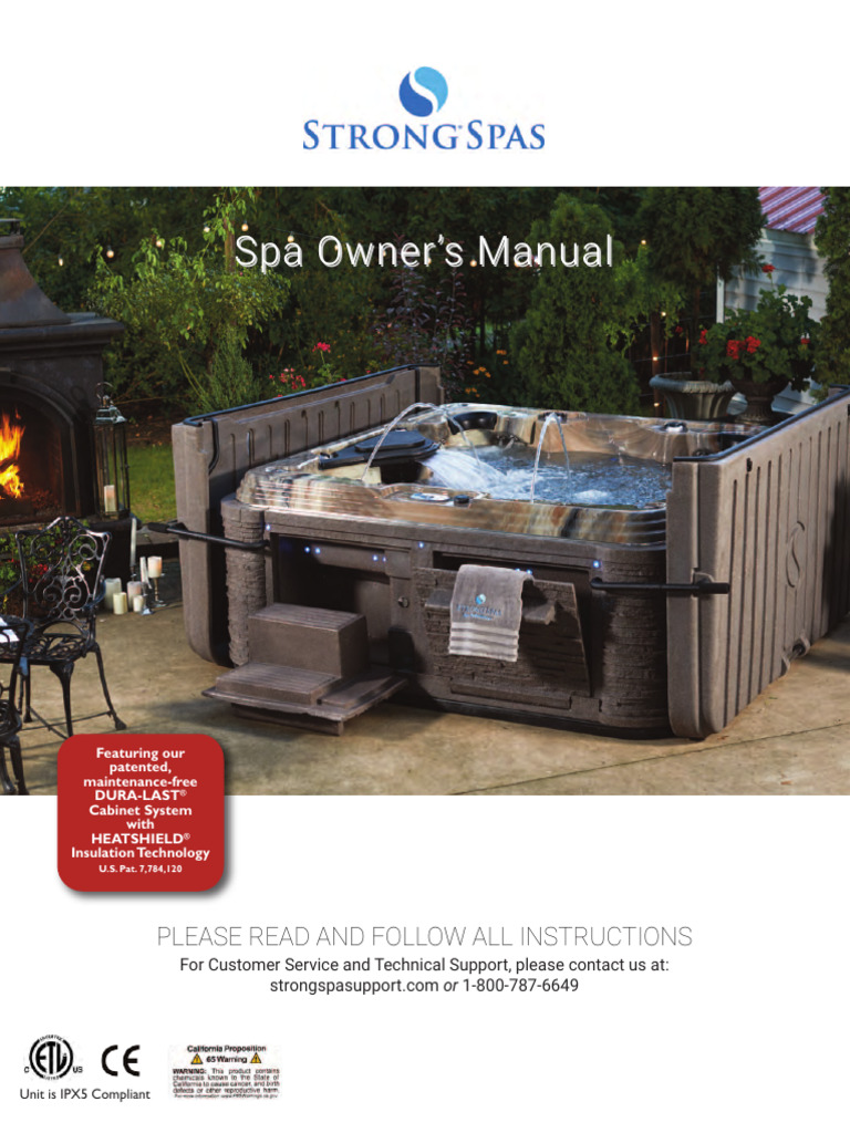 Strong Spas Manual2020sm | PDF | Electrical Wiring | Electrical Components