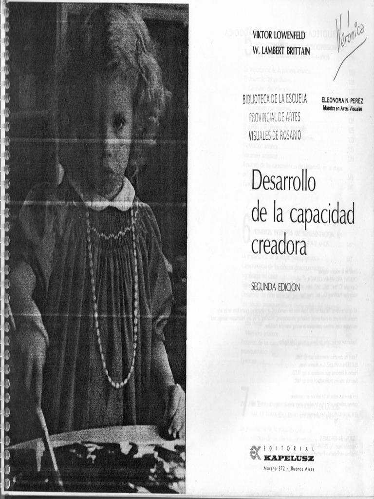 Lowenfeld Capacidad Creadora Version Completa | PDF