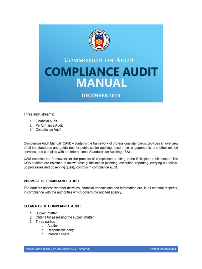 Govt Compliance Audit 1 | PDF | Audit | Regulatory Compliance