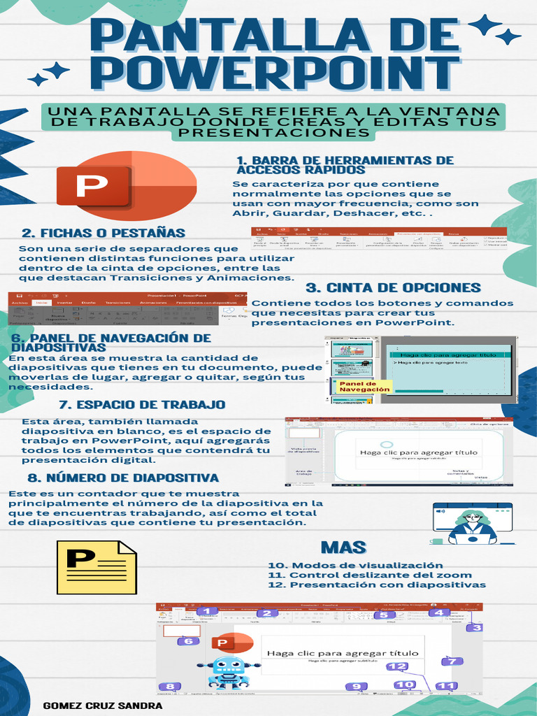 Guía de Elementos de PowerPoint | PDF