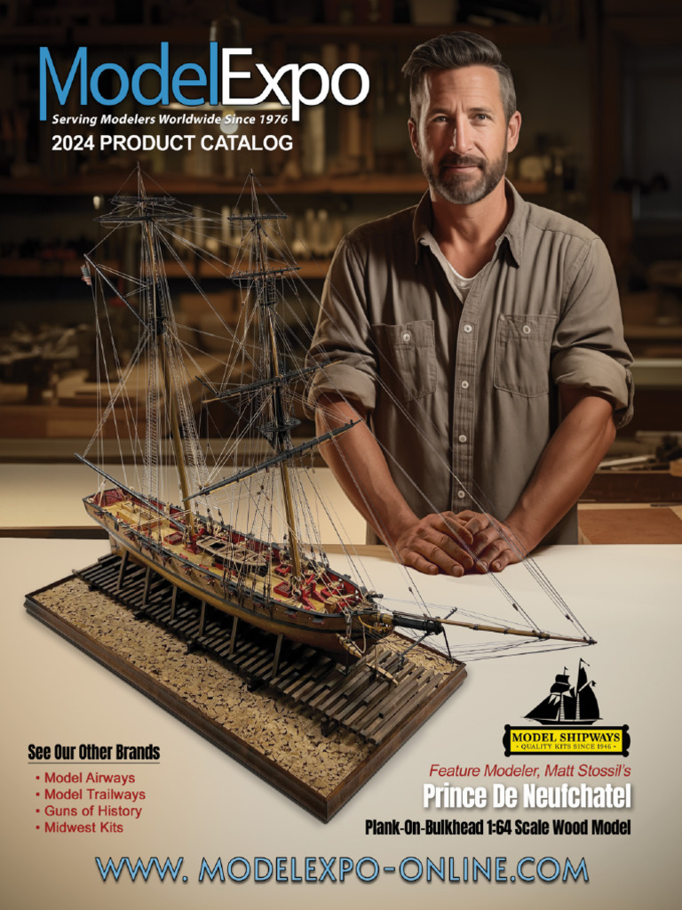 2024 Model Expo Catalog Extended | PDF | Ships | Water Transport