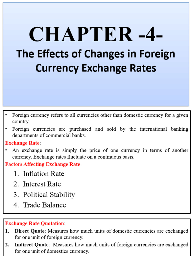 Foreign Currency | PDF | Exchange Rate | Currency