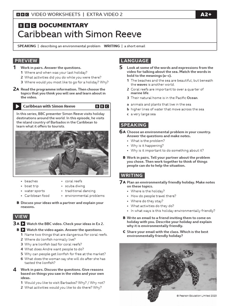 SO3 A2P BBC ExVid2 WKSHT PRGM | PDF | Sea