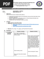 Detailed Lesson Plan - Narrative Writing | PDF | Plot (Narrative ...